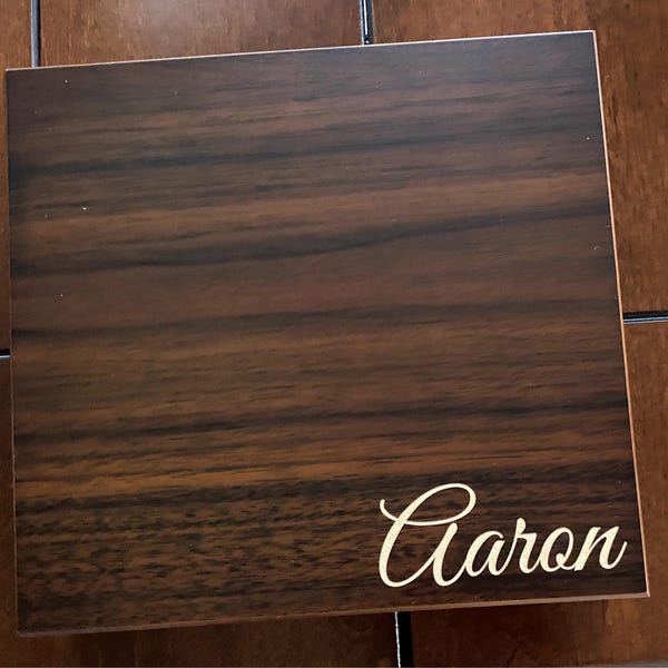 Memorial Gift Box in Loving Memory Memorial Wood Box Custom Funeral Box ...