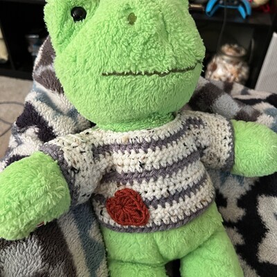 DIGITAL PDF PATTERN Crochet Build a Bear Pullover Sweater - Etsy