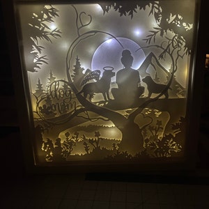 Dog Mom Shadow Box - Etsy Canada
