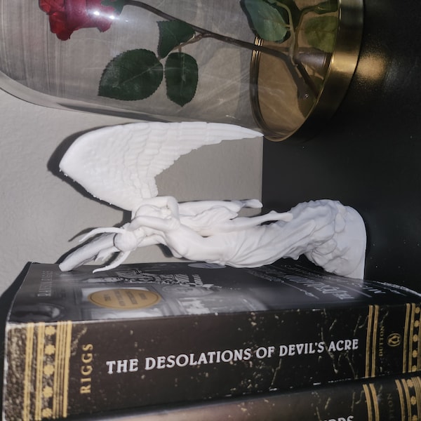 Angel and Devil Kiss Bookend / 3D Printed - Etsy