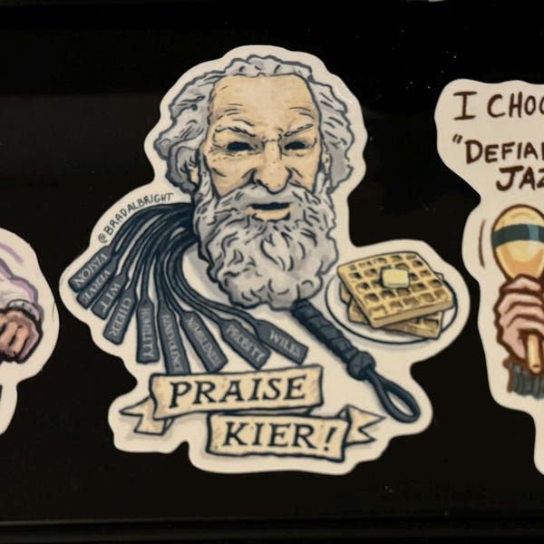 Severance Helly R. - Defiant Jazz Stickers & Magnets - Britt Lower ...