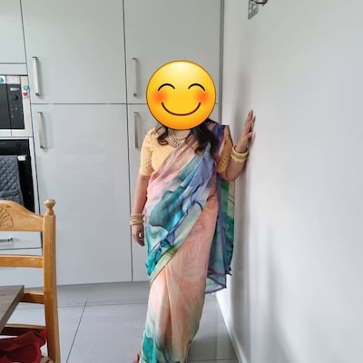 Ethnic Gujarati Style Navratri Wear Pure Khadi Cotton With Beautiful ...