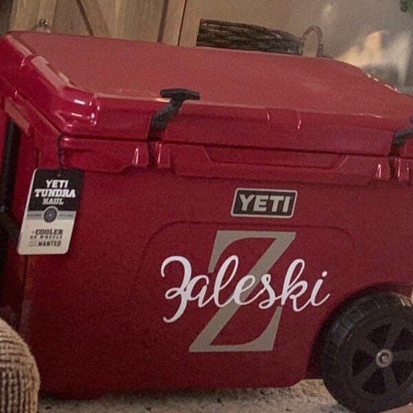 Personalized YETI Cooler Decals-personalized RTIC Cooler Decals-custom ...
