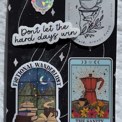 Tarot Card Sticker, the Reader Tarot Card, Occult Book Decor, Kindle ...