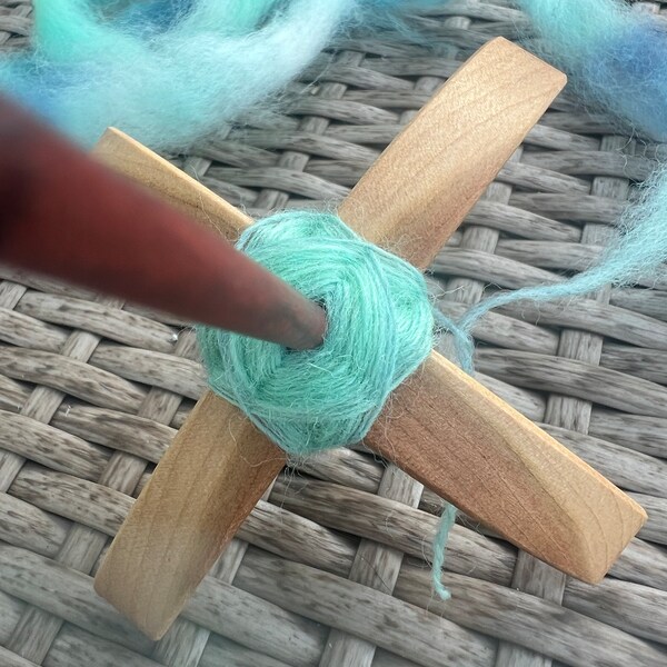 Turkish Drop Spindle Mini Tzalam W/ Maple Heartwood - Etsy