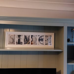 Personalised Caption Frames. 30x40cm Portrait Frame With 10x8 Photo ...
