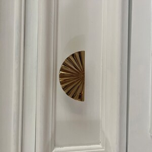 Cylinder Pullscircular Knobsround Drawer Pullsbrass Circle - Etsy