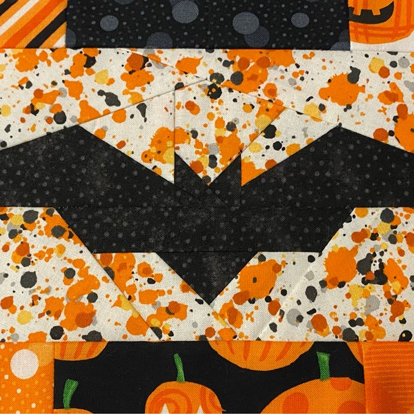 Bat Paper Piecing Pattern, PDF - Etsy