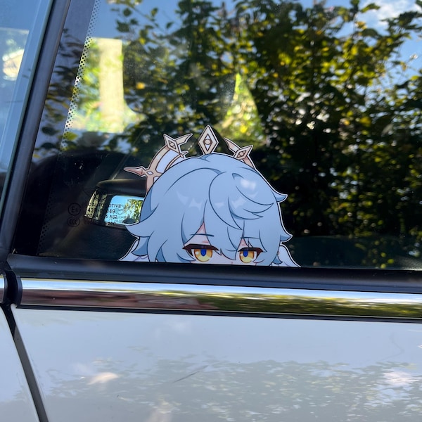 Dr Ratio Peeker Holographic Sticker | Honkai Star Rail Sticker | Dr ...