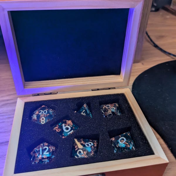 Dnd Dice Set Dragon Eye Liquid Core for D&d Gifts , Liquid Core Beholder's Eye D and D Dice Set ...