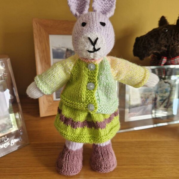 10 TINY FAIRIES - Toy Knitting Pattern, 4" (10cm) - Fairy Knitting ...