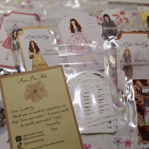 A Girl Named Gigi: November 2022 Collection | Girl Stickers | 10 ...