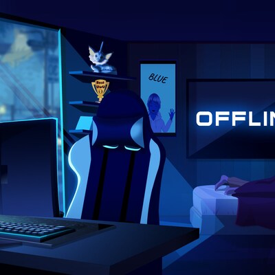 CAT HOUSE Animated Stream Screen for Twitch Lofi Game Room Twitch ...