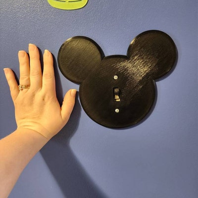 Mickey Mouse Head Light Switch Cover Disney Mickey Mouse Electrical ...