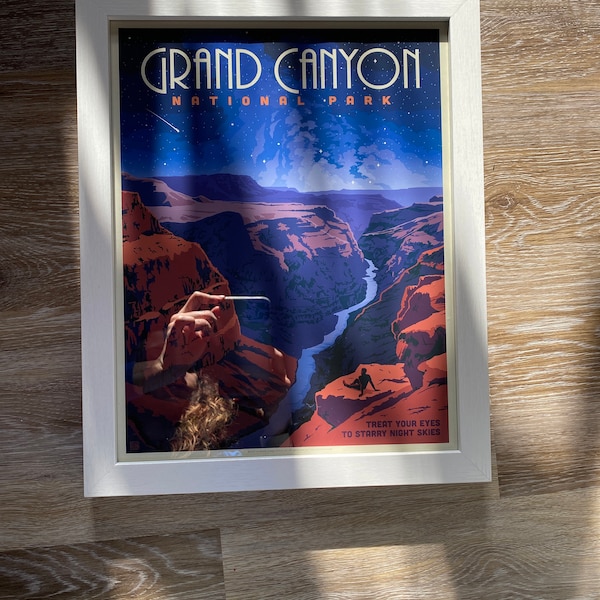 Grand Canyon National Park Travel Poster by Anderson Design Group ...