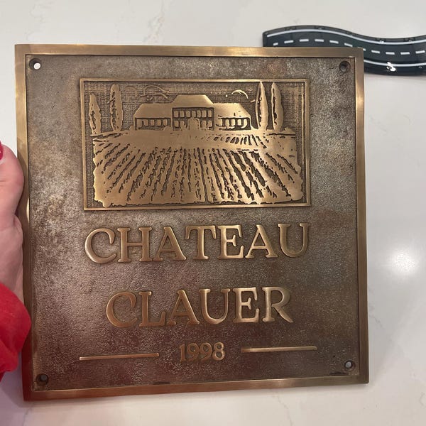 Custom Made Cast Bronze Signs & Plaques - Personalized Logo/crest ...