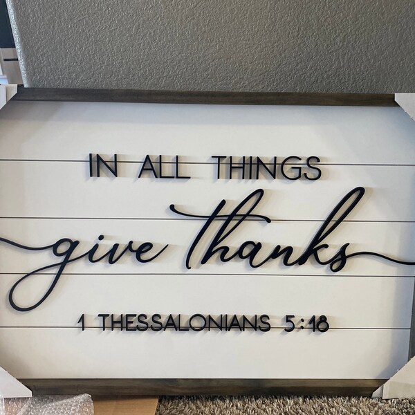 Custom Bible Verse Home Sign, Work Heartily Office Sign, 3D Letter ...