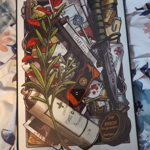 RPD Item Box - 11x17" Resident Evil Art Print Poster - Etsy