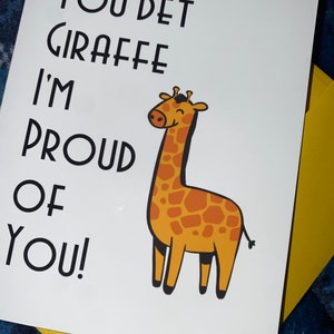 Hip Hip Hooray Congratulations Card New Job Retirement Pun | Etsy