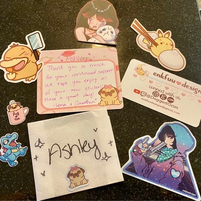 Cute but Deadly Poke Vol.1 Holographic Stickers Cute Stickers Kawaii ...