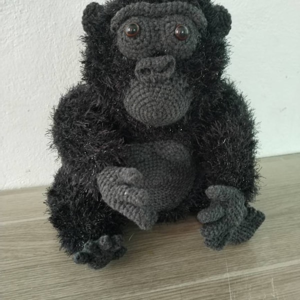 Crochet Pattern - Mayangi and Matondo, Mountain Gorillas - Amigurumi - Etsy
