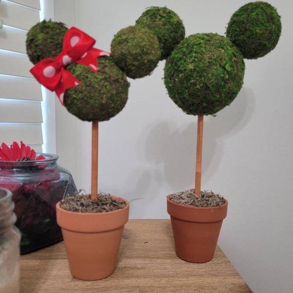 Topiary - Mickey & Minnie Topiaries for Magic to Home, Wedding, Mad Tea ...