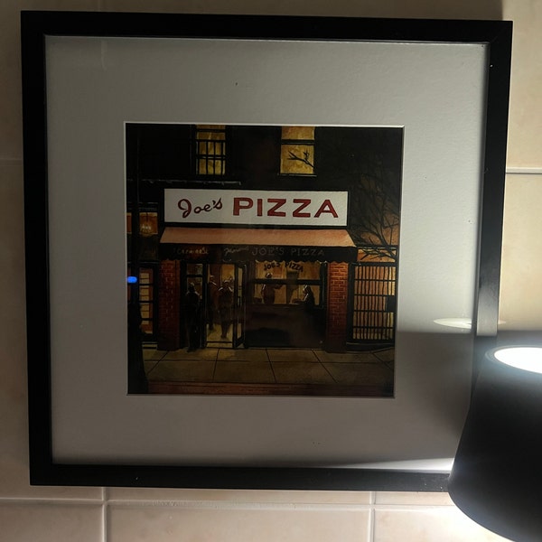 7B Bar - Legendary NYC Dive Bar Watercolor Print - East Village - Etsy