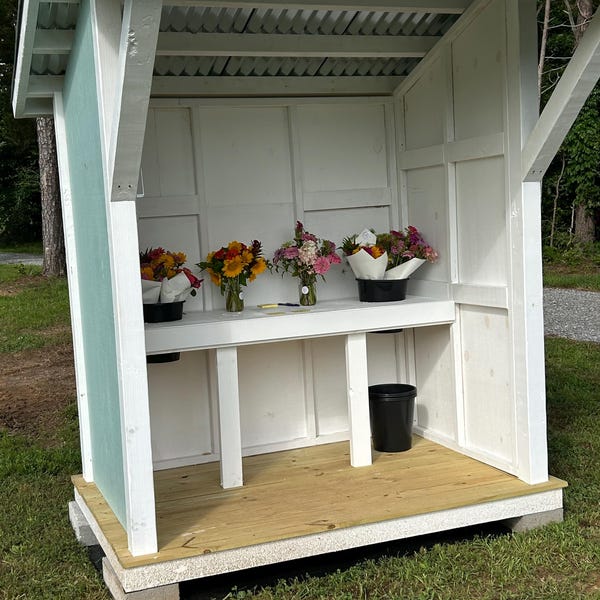 Build Your Own Roadside Farm Stand | DIY Farmers Market Stand Plans ...