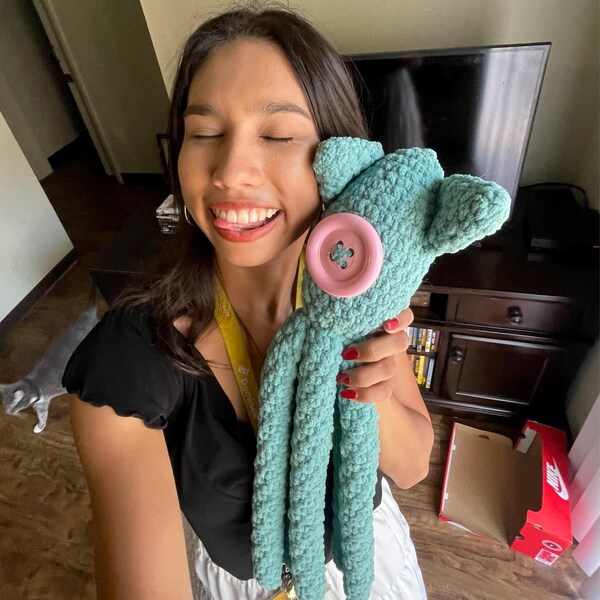 Coraline Inspired Squid Doll. This Squiddie Has 6 Legs, I Went Wild and ...