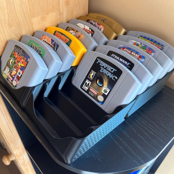 N64 Game Cartridge Anti Dust Storage Display Holder V2 - Etsy