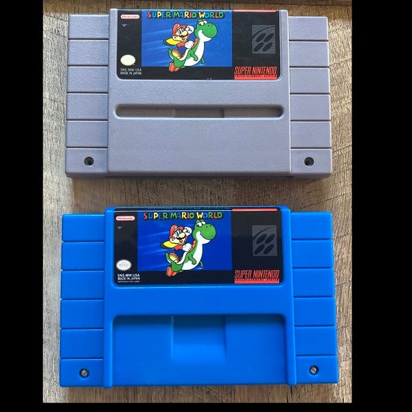 SNES Replacement Case Cartridge Shell - Transparent COLOR TOP Quality ...