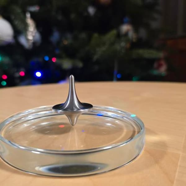 Cast Iron Spinning Top / Fidget / Inception Totem - Etsy