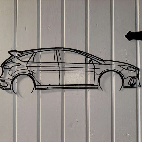 Manta Ray Stingray Themed Metal Wall Art | Animal Line Wall Art | Wall ...