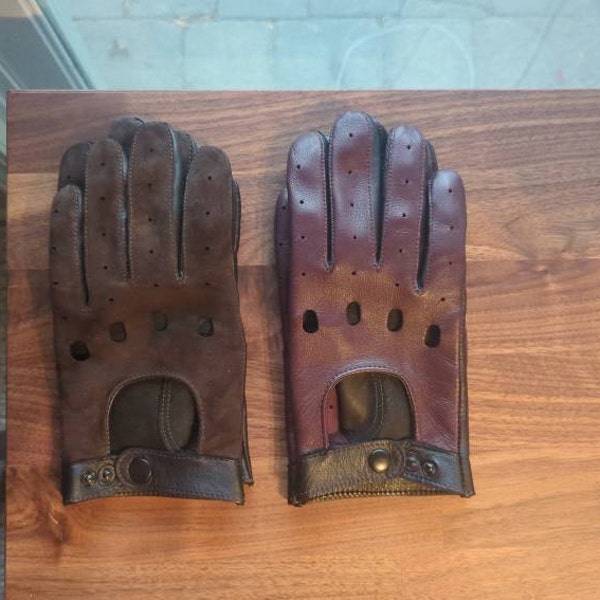 Superb Car Driving Gloves, Soft Nappa Lamb Leather, Great Gift for Him ...