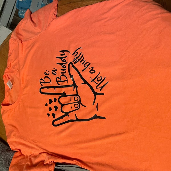 Be A Buddy Not A Bully Svg, Pink Shirt Day Svg, Friends Svg,cricut ...