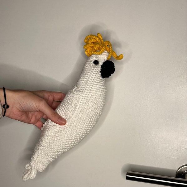 Amigurumi WHITE COCKATOO - Crochet Pattern, PDF in English, Deutsch ...