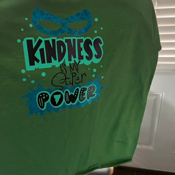 Kindness is My SUPERPOWER SVG Girl Boy Superhero Mask Kindness Svg ...