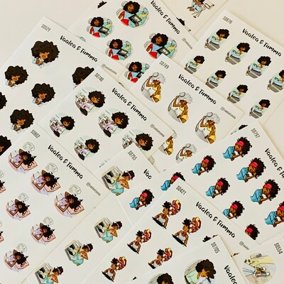 It's Time to Wash Your Hair Planner Stickers, Nia S0749/S0768, Bath ...
