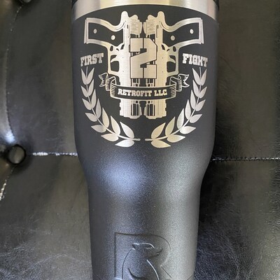 RTIC Customized 30 Oz Vacuum Sealed Engraved Tumbler Personalized ...