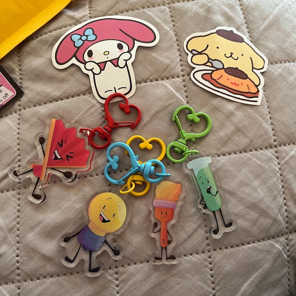 BFDI Battle for Battle for Dream Island Bfb Tpot Object Show Pins - Etsy