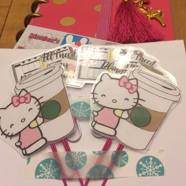 Chibi Kitkat Kitsune Concha Printable Happy Planner, Mini Happy Planner ...