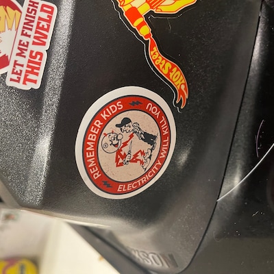 Funny Hard Hat Sticker Foreman the Boss Future Foreman Fat - Etsy