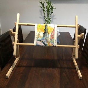 Needlework Table and Lap Hands-Free Stand with Adjustable | Etsy