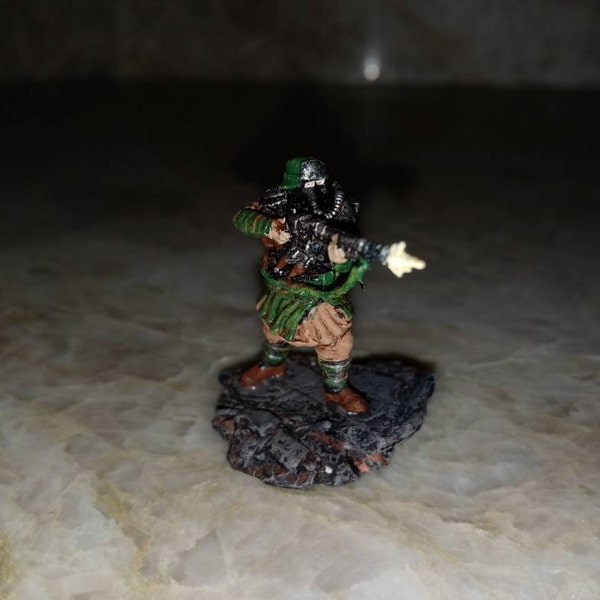 Sci-fi Miniature Army Veterans | 28mm,32mm Scales | 54mm, 75mm TALL ...