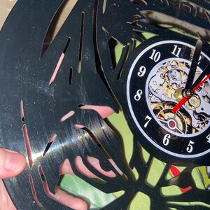 Wolverine Vinyl Record Comics Clock, Wolverine Art, Superhero Decor for ...