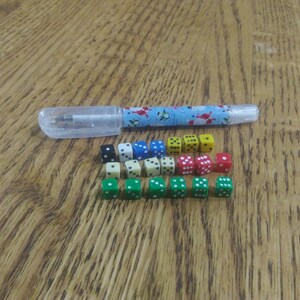 10D8 10 Eight Sided 16mm Blank White Dice RPG Gaming | Etsy