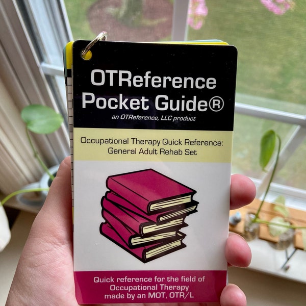 Otreference Pocket Guide - General Adult Rehab Set - Etsy