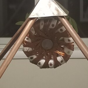 Copper Vortex Coil Torus Coil With Copper Starship Center - Etsy Australia