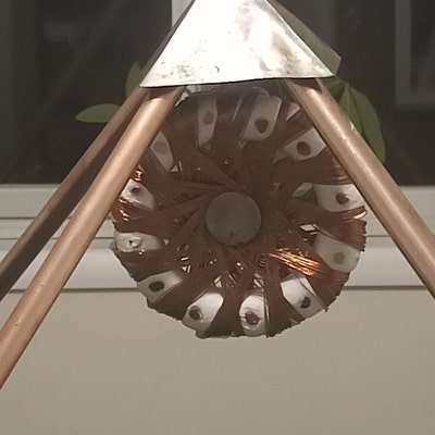 Copper Vortex Coil Torus Coil With Copper Starship Center - Etsy Australia