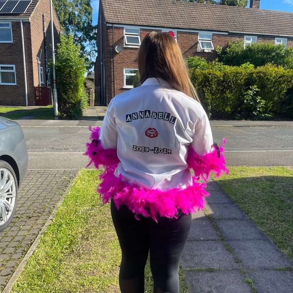 School Leavers Shirt , Butterfly & Hearts , Many Colours Available ...